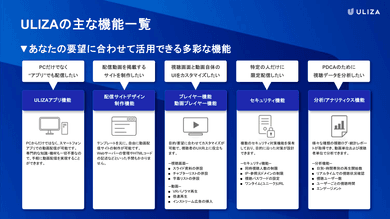 動画配信を、すべての人へ。「ULIZA（ウリザ）」| SaaS／業務システムの比較・紹介| ITセレクト